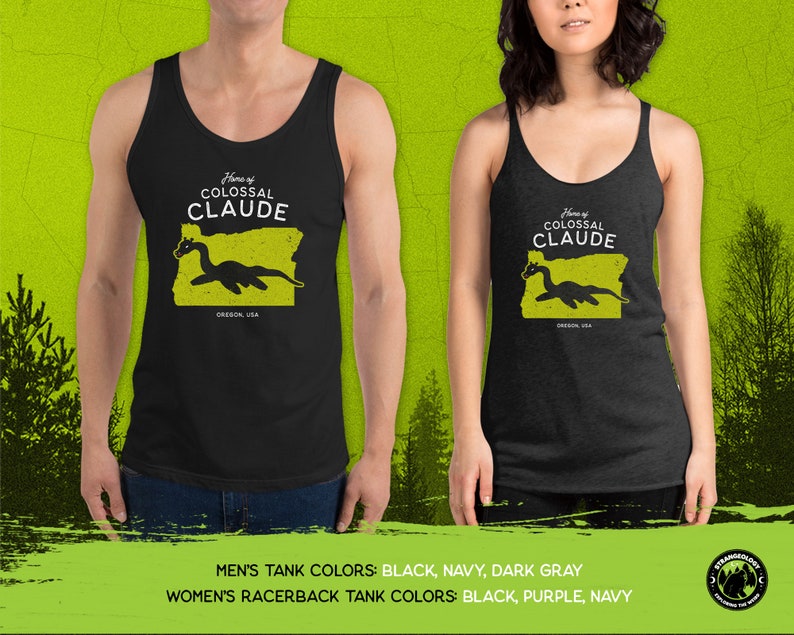 Home of Colossal Claude Oregon USA // Unisex T-Shirts | Etsy