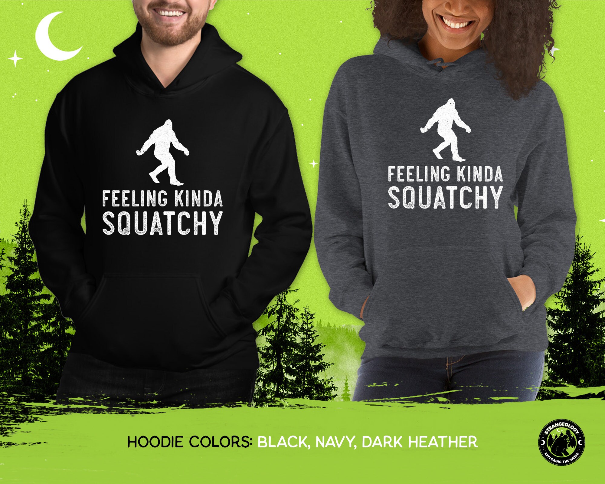 Feeling Kinda Squatchy // T-shirts Tank Tops Longsleeves | Etsy