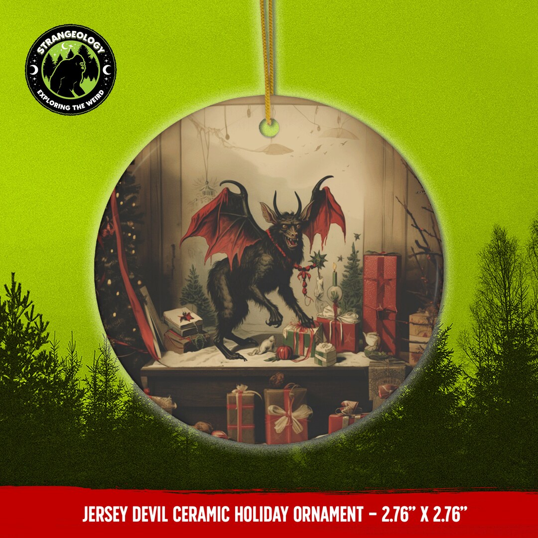 The Jersey Devil is Home for the Holidays, Cryptid, Folkore, Christmas ...