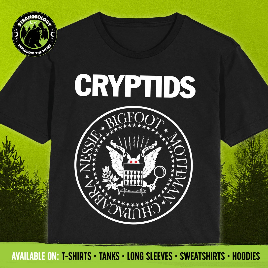Cryptids Punk Parody - Mothman Tee, Tank Top, Hoodie, Cool ...