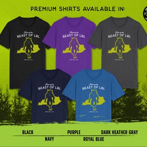 Home of the Beast of LBL Dogman Werewolf - Kentucky USA // Unisex T ...