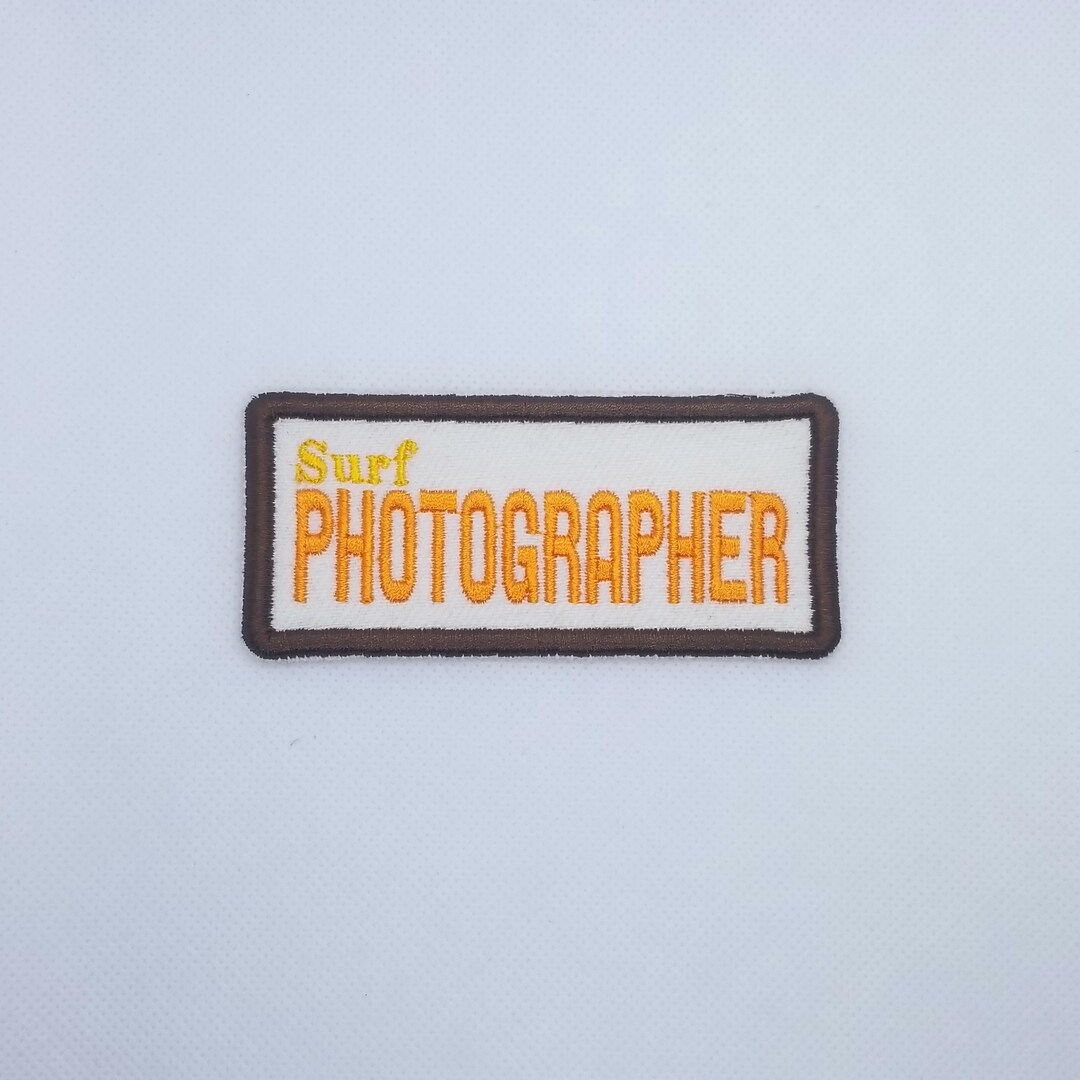 Surf Photographer Patch - Etsy