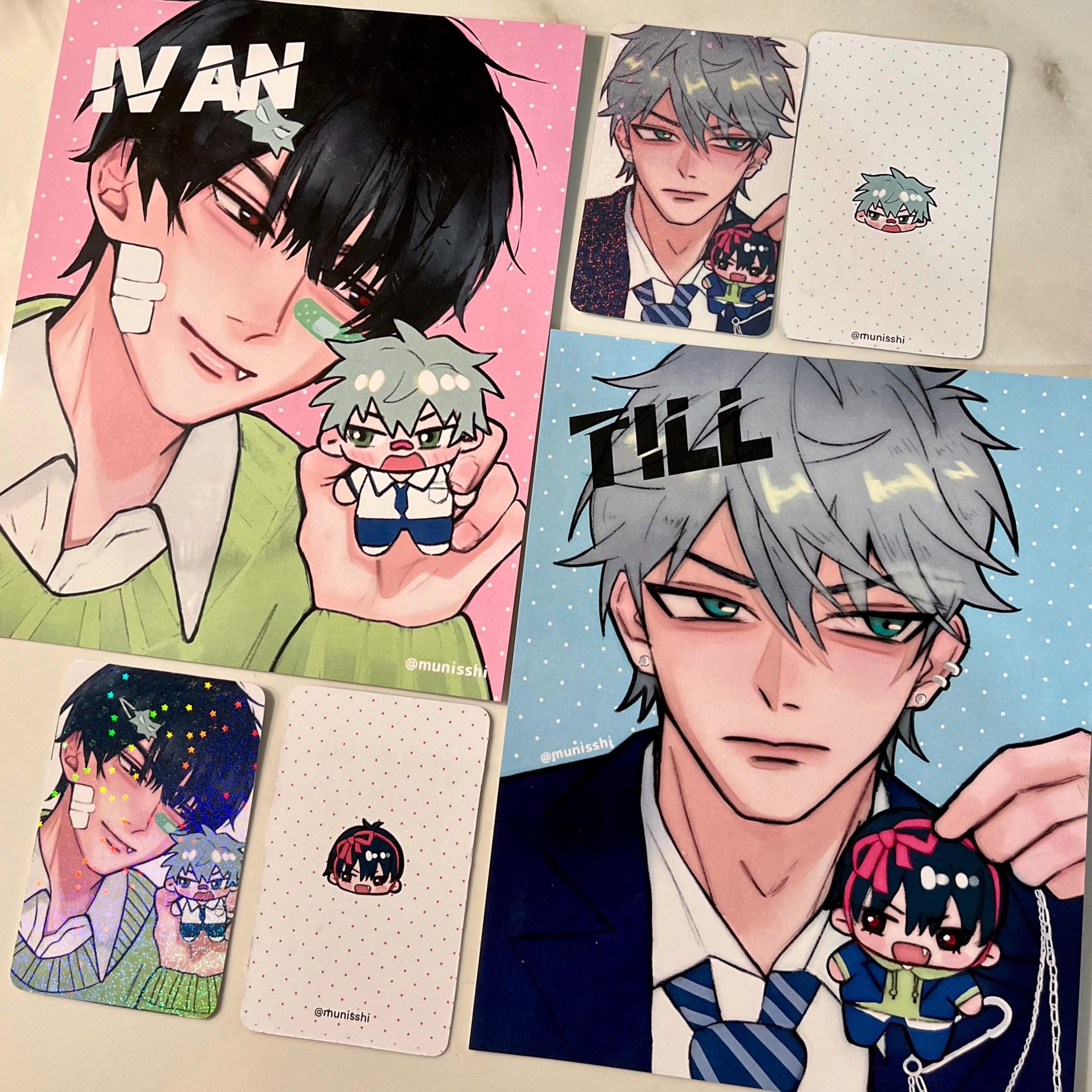 Alnst Ivantill Holographic Photocard & Prints | Double-sided, Fanart ...