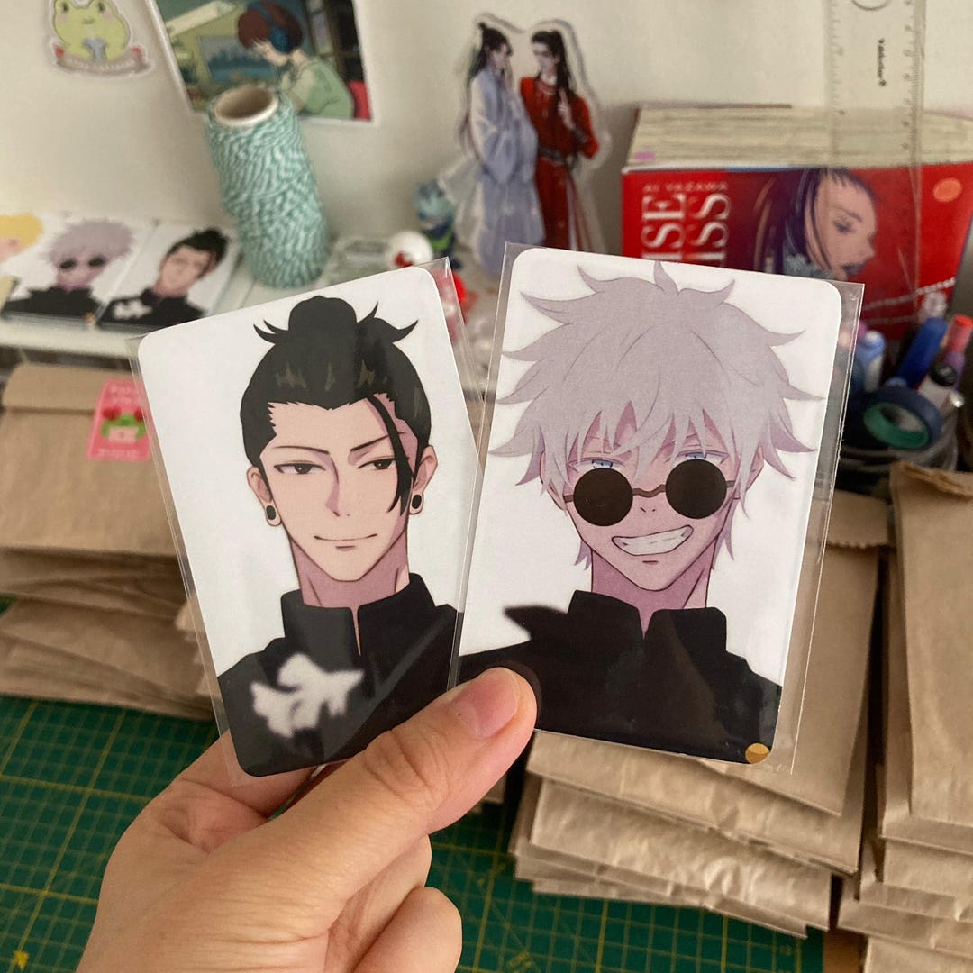Sorcerer Satosugu Duo Photocards | Double-sided Anime Photo Cards ...