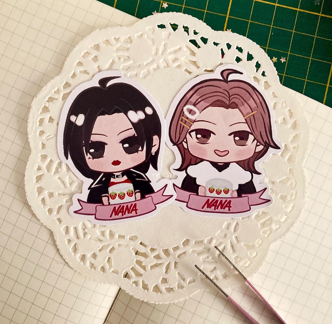 Nana Hachi Stickers | NANA Anime Bestfriend Sticker | Vinyl Stickers ...