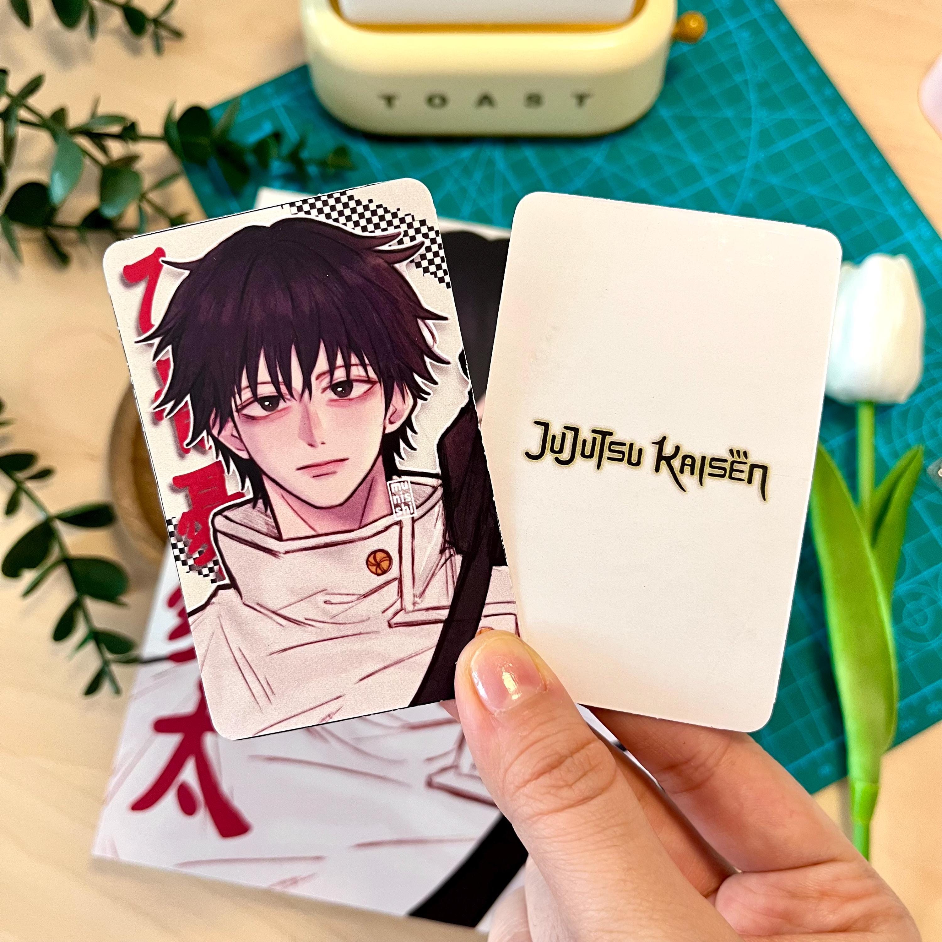 Sorcerers Yuta Photocard | Double-sided Anime Photocards | Anime Fanart ...