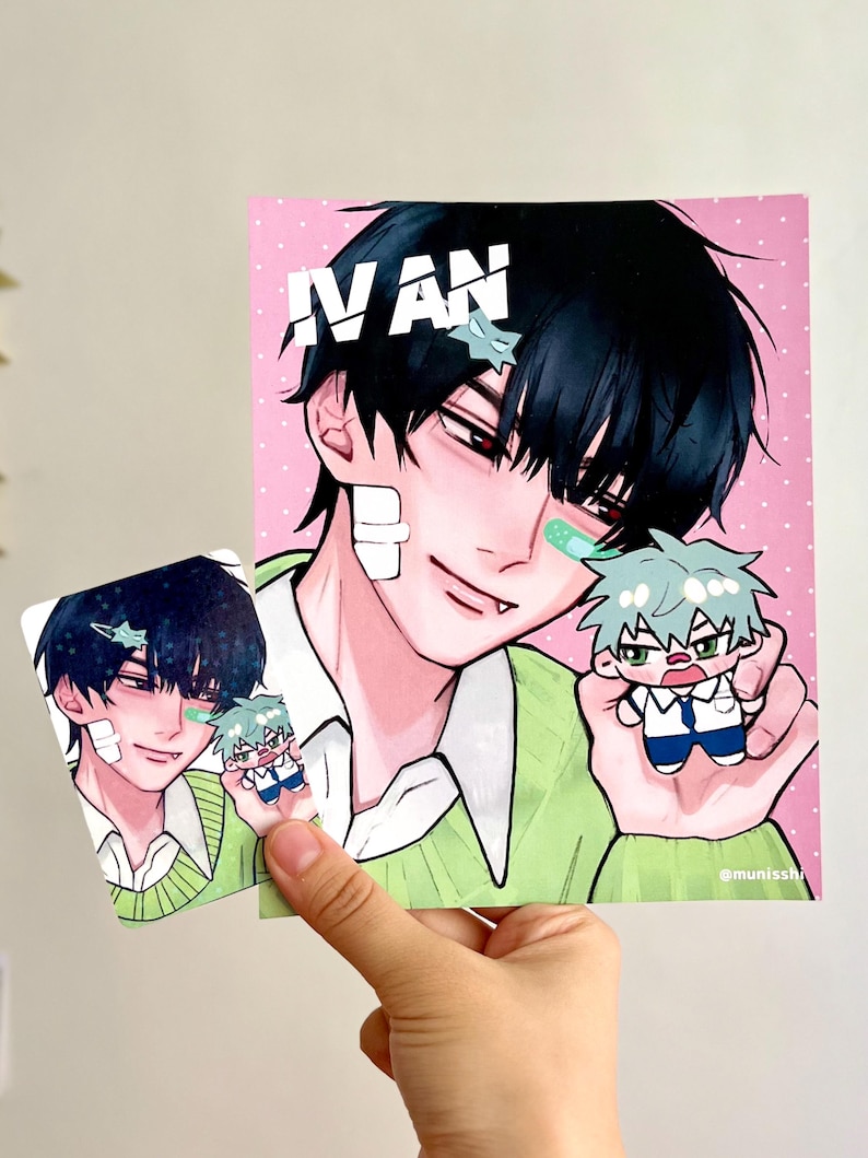 Alnst Ivantill Holographic Photocard & Prints | Double-sided, Fanart ...