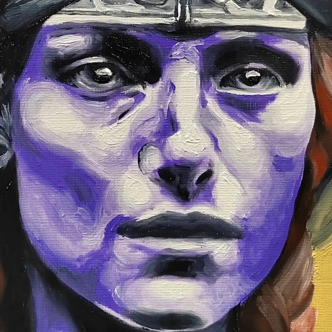 Freya Norse Goddess Original Oil Painting. Freyja, Goddess of Fertility ...