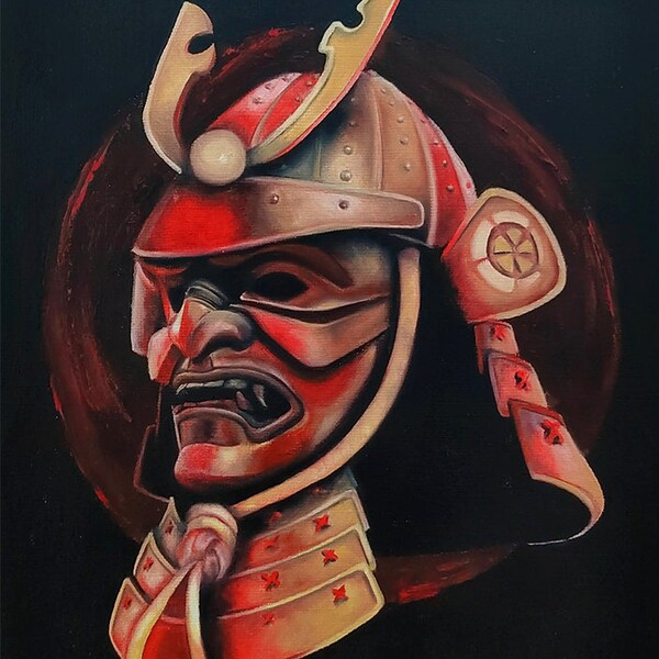 Samurai Mask - Etsy UK