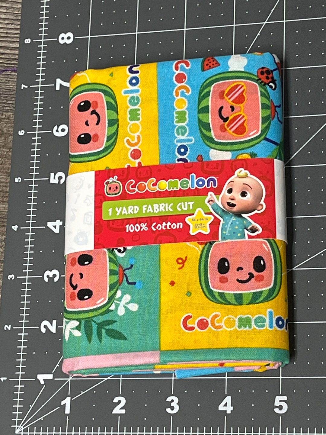 Cocomelon Cotton Fabric Fat Quarters 1 Yard Precuts 100% - Etsy