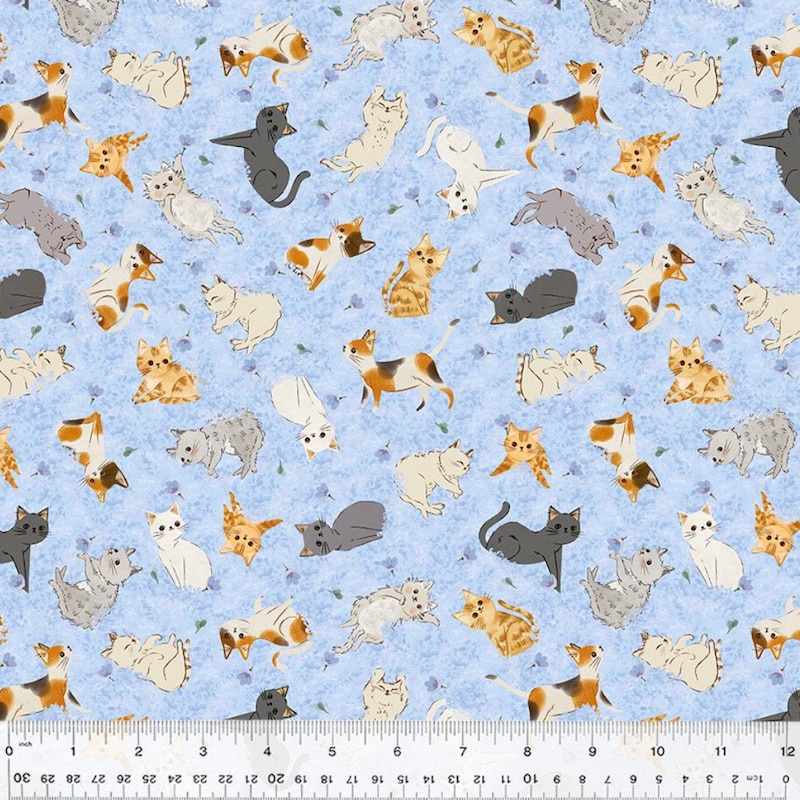Cat Fabric - Etsy
