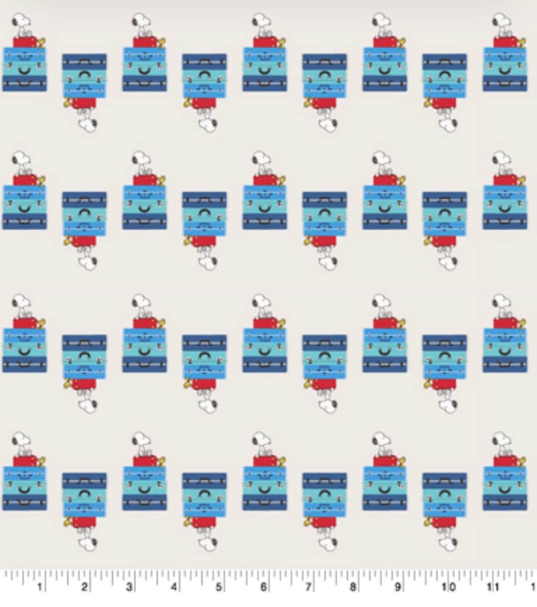 Snoopy Peanuts Set Sail Character Fabric 1/4 Yard, 1/2 Yard, Remnant ...