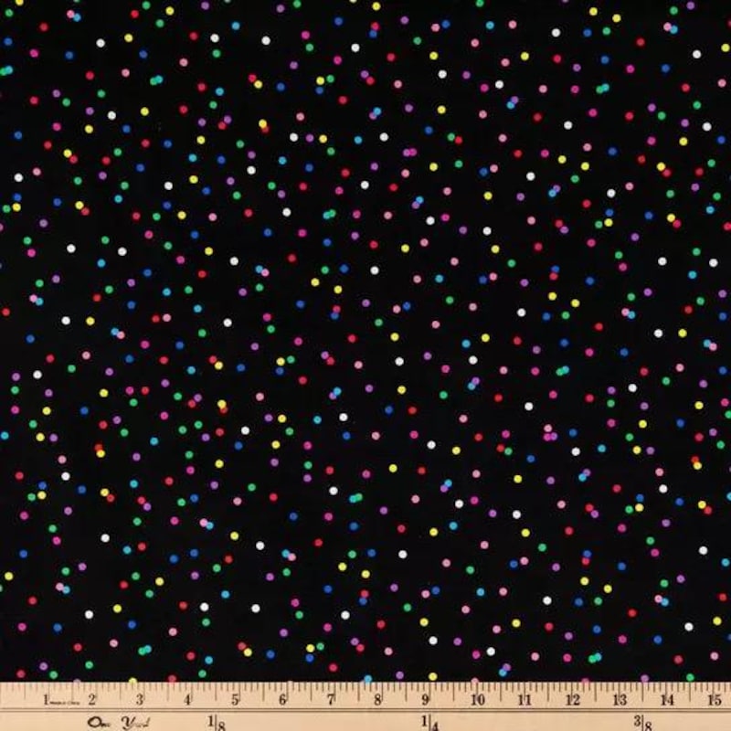 Confetti Fabric - Etsy