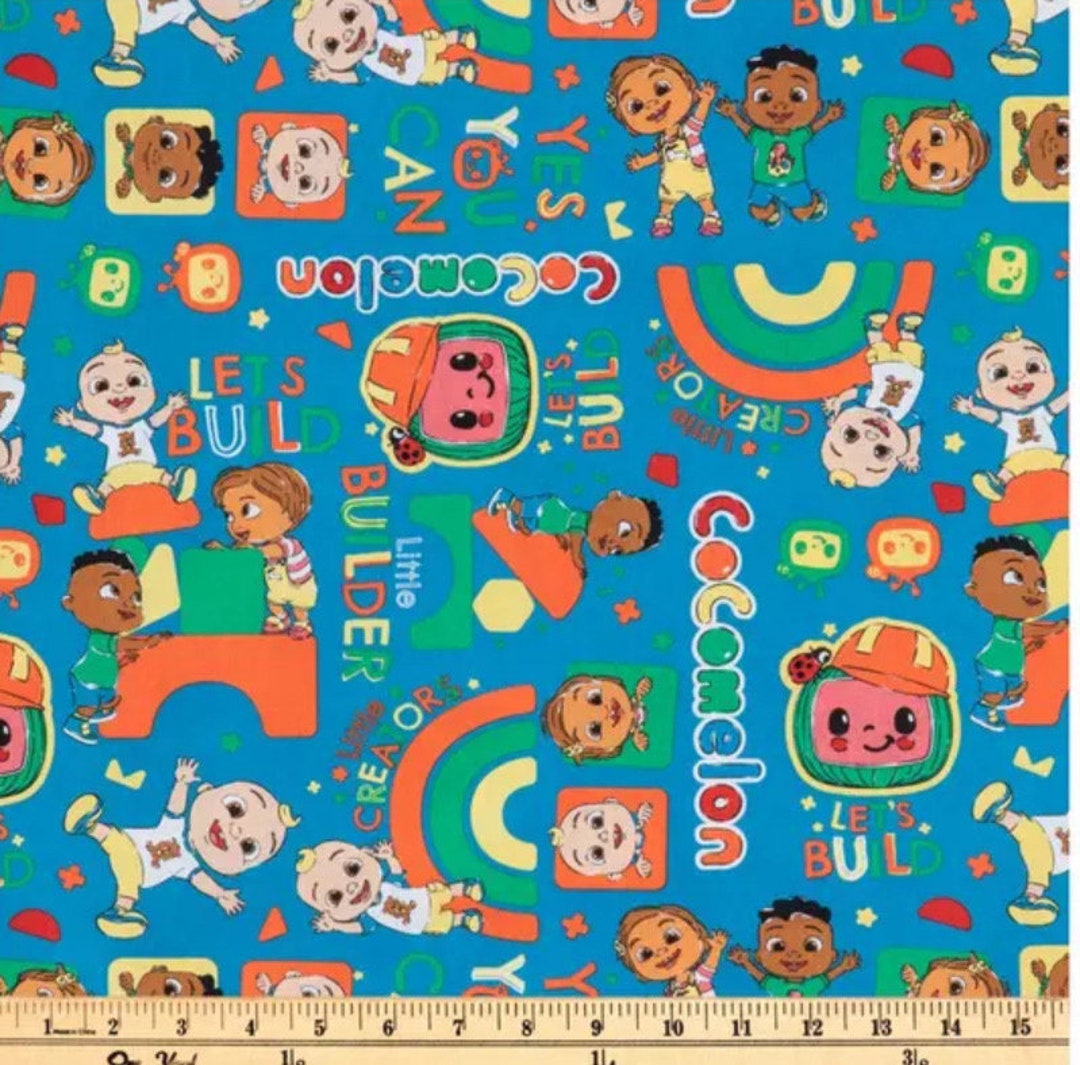 Character Cotton Fabric Cotton Fabric- 100% Cotton - Etsy