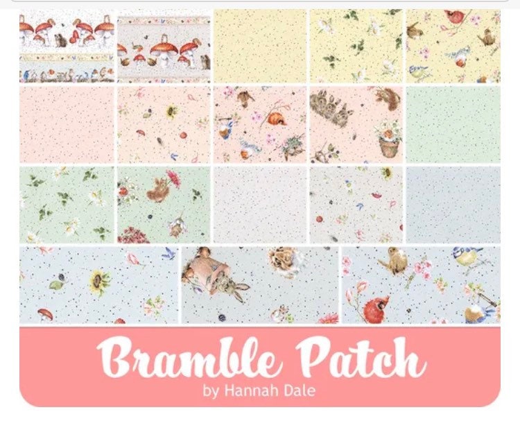 ST-MASBRP Bramble Patch Designer: Hannah Dale 2.5 Strips 40 | Etsy
