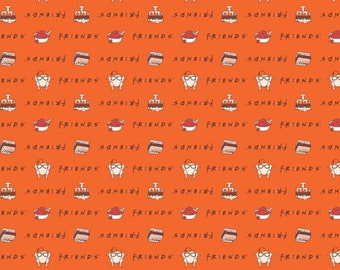 Stacked Turkey Fabric - Thanksgiving- Fall- Autumn- 1/4 Yard, 1/2 Yard, Remnant - Fat Quarter ...