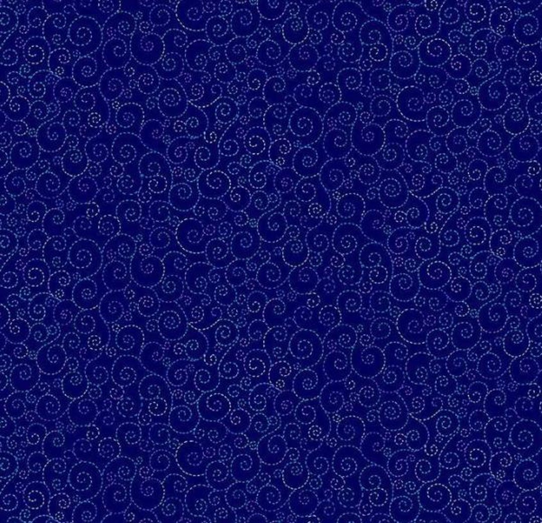 Indigo Swirls Navy CD3419 Timeless Treasures 100% Cotton Fabric Blender ...