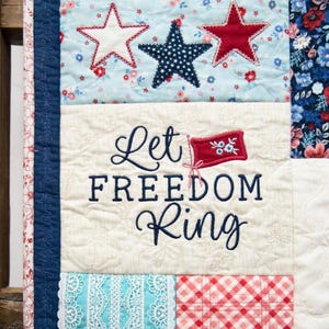 New! Kimberbell Star Spanged Beauty Ladder Quilt - Fabric Kit ...