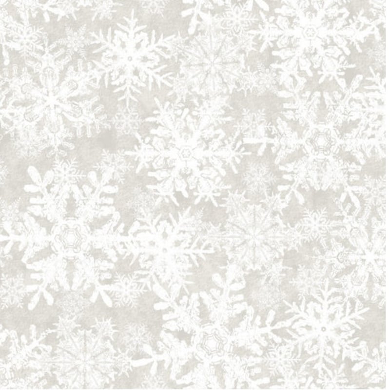 Snowflake Fabric - Etsy