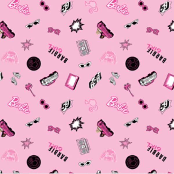 Barbie Fabric by the Yard - Etsy