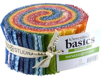 Kimberbell Spring Basics Jelly Roll precuts 2.5 Inch | Etsy