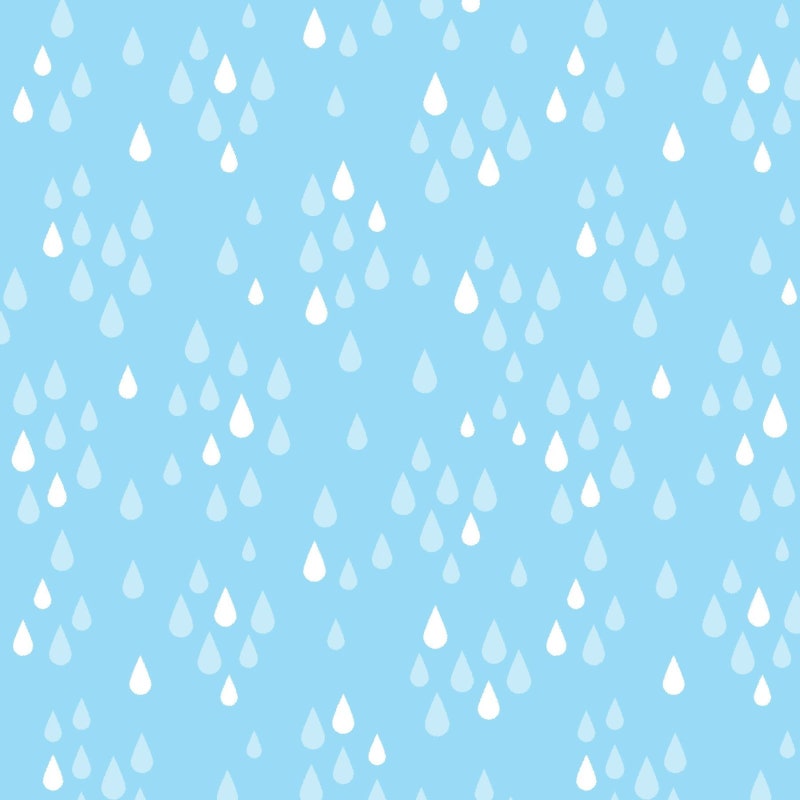 Blue Fabric Rain Cloud - Etsy
