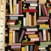 Bookworm Library Cotton Fabric Fat Quarters 1/4 Yard, Continuous Cut by ...