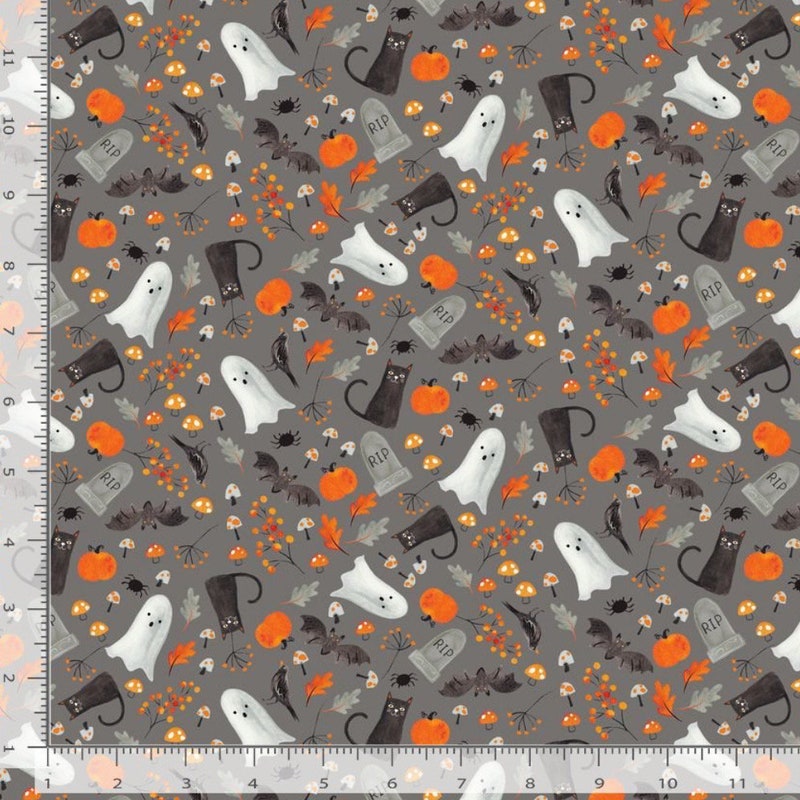 Halloween Fabric - Etsy