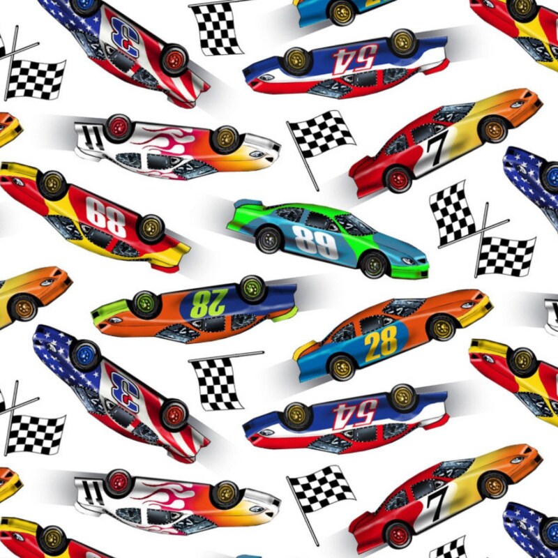 Nascar Fabric - Etsy