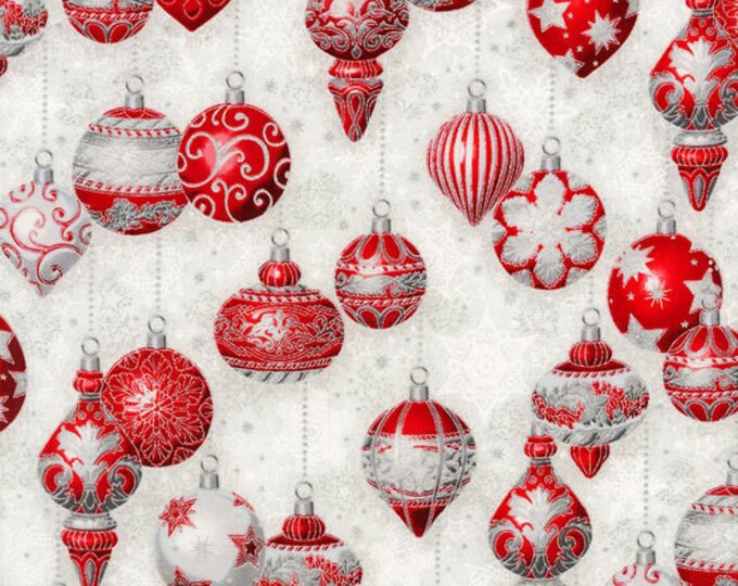 End of Bolt - Robert Kaufman Decorative Ornaments Christmas Cotton ...