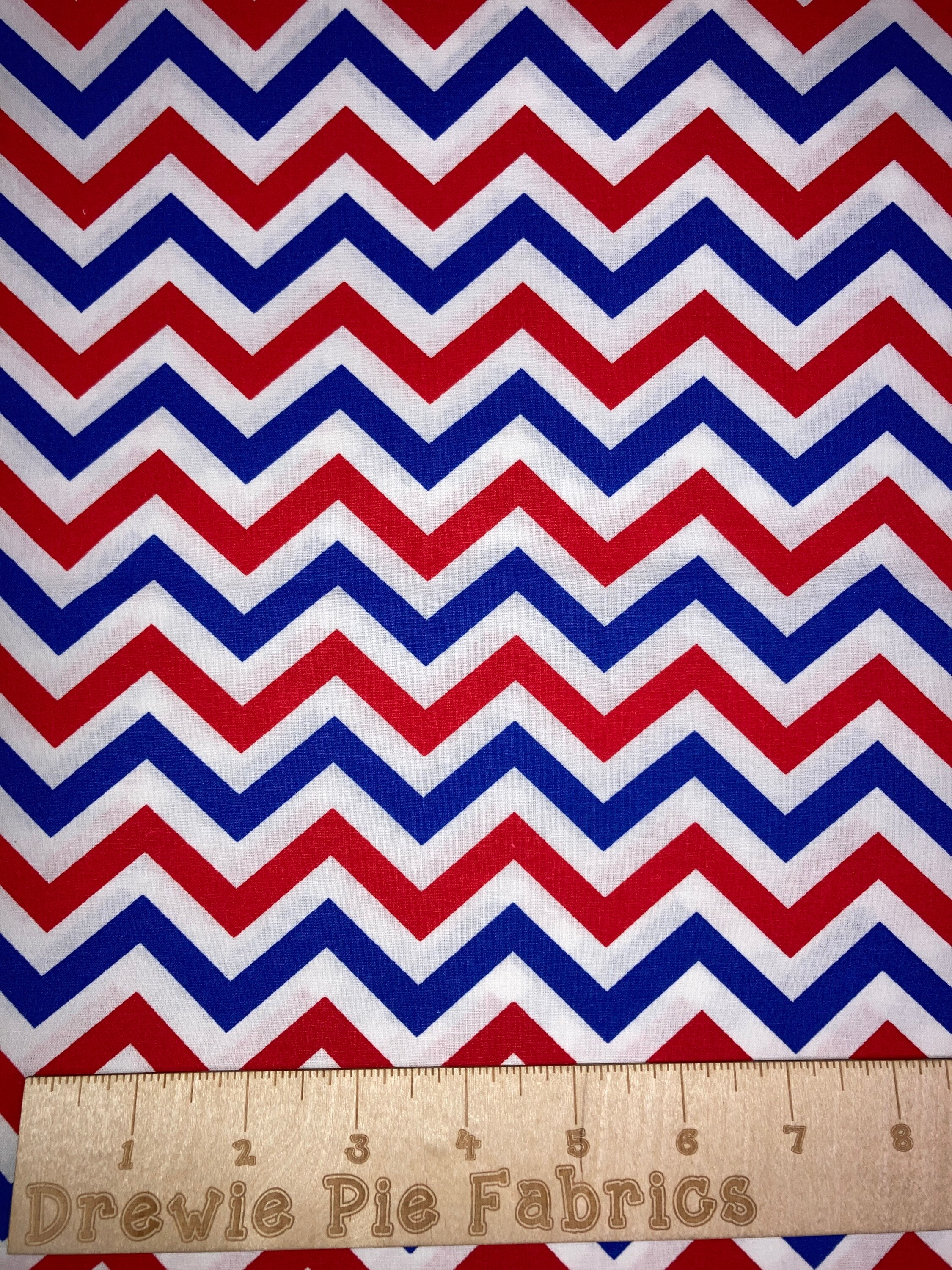 Red And Blue Chevron Background