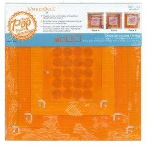 KDTL101 Orange Pop Rulers- Kimberbell Square Rulers - Etsy