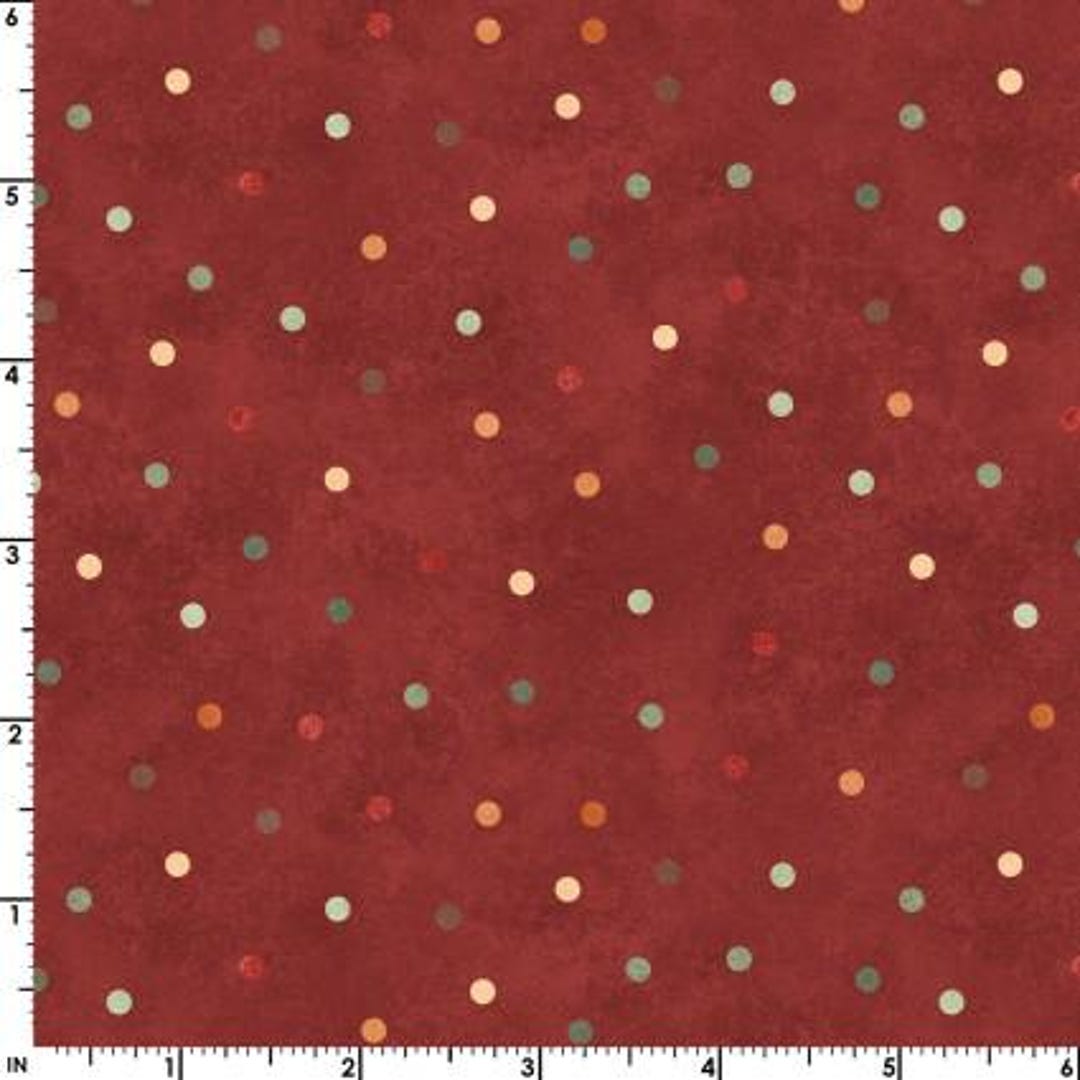 Hello Autumn Polka Dot Cotton Fabric Maywood Studios - Continuous Cuts ...