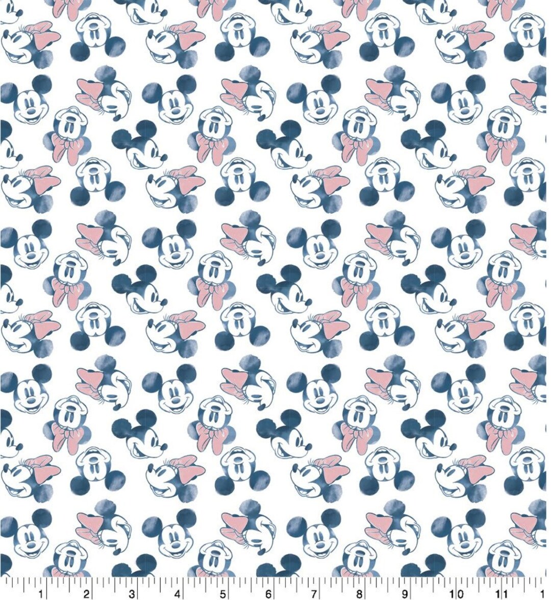 Minnie Mouse Fat Quarters- 100% Cotton - - Etsy