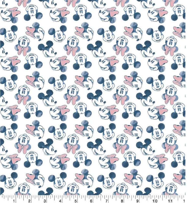 Minnie Mouse Fat Quarters 100% Cotton - Etsy