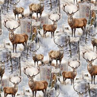 Deer Fabric - Etsy