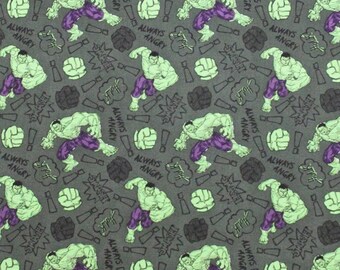 Hulk Fabric | Etsy