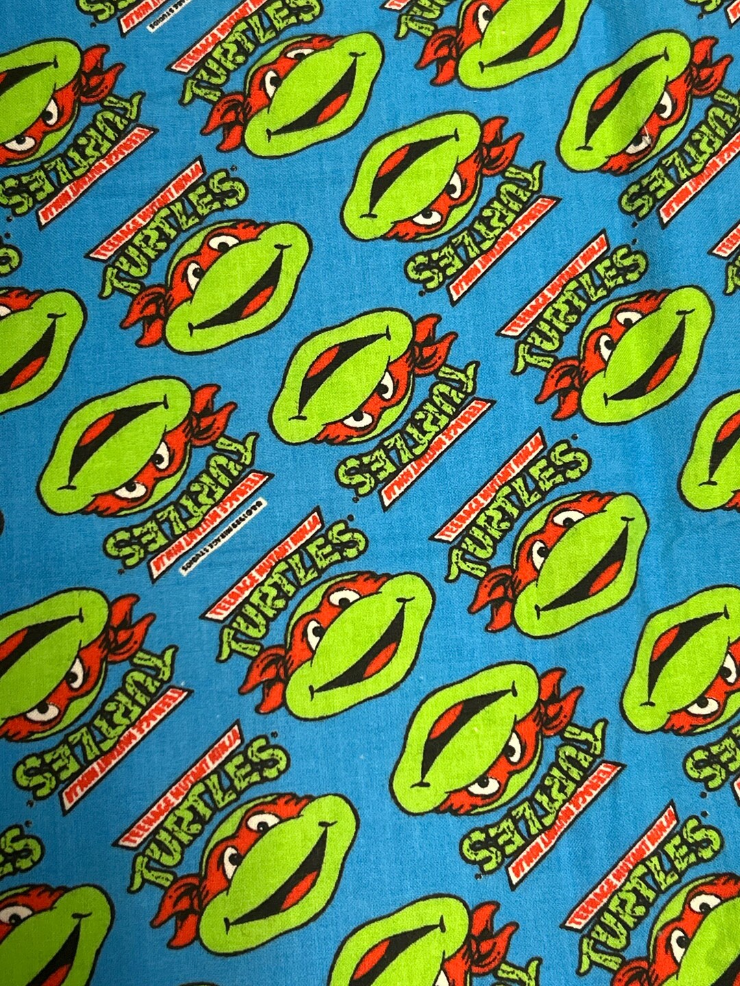 TMNT Toss Cotton Fabric- by The1/4 Yard, 1/2 Yard, Fat Quarters - 100% ...