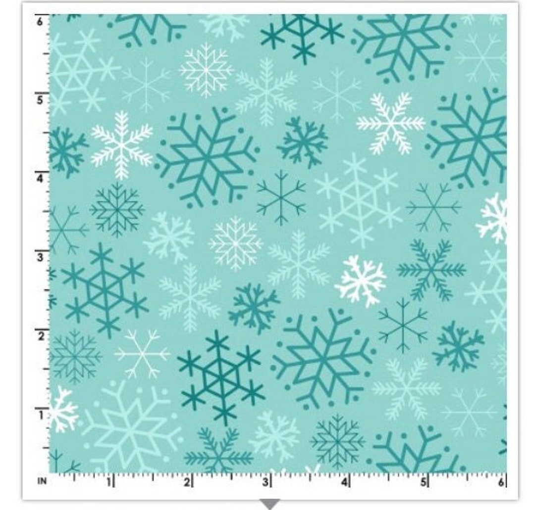 Cup of Cheer Kimberbell Chrstmas Cotton Fabric Snowflakes on Gray Cut ...
