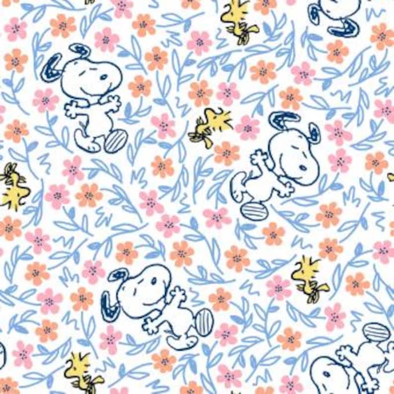 Character Fabric- Peanuts - 100% Cotton - Continuous Cuts Licensed ...