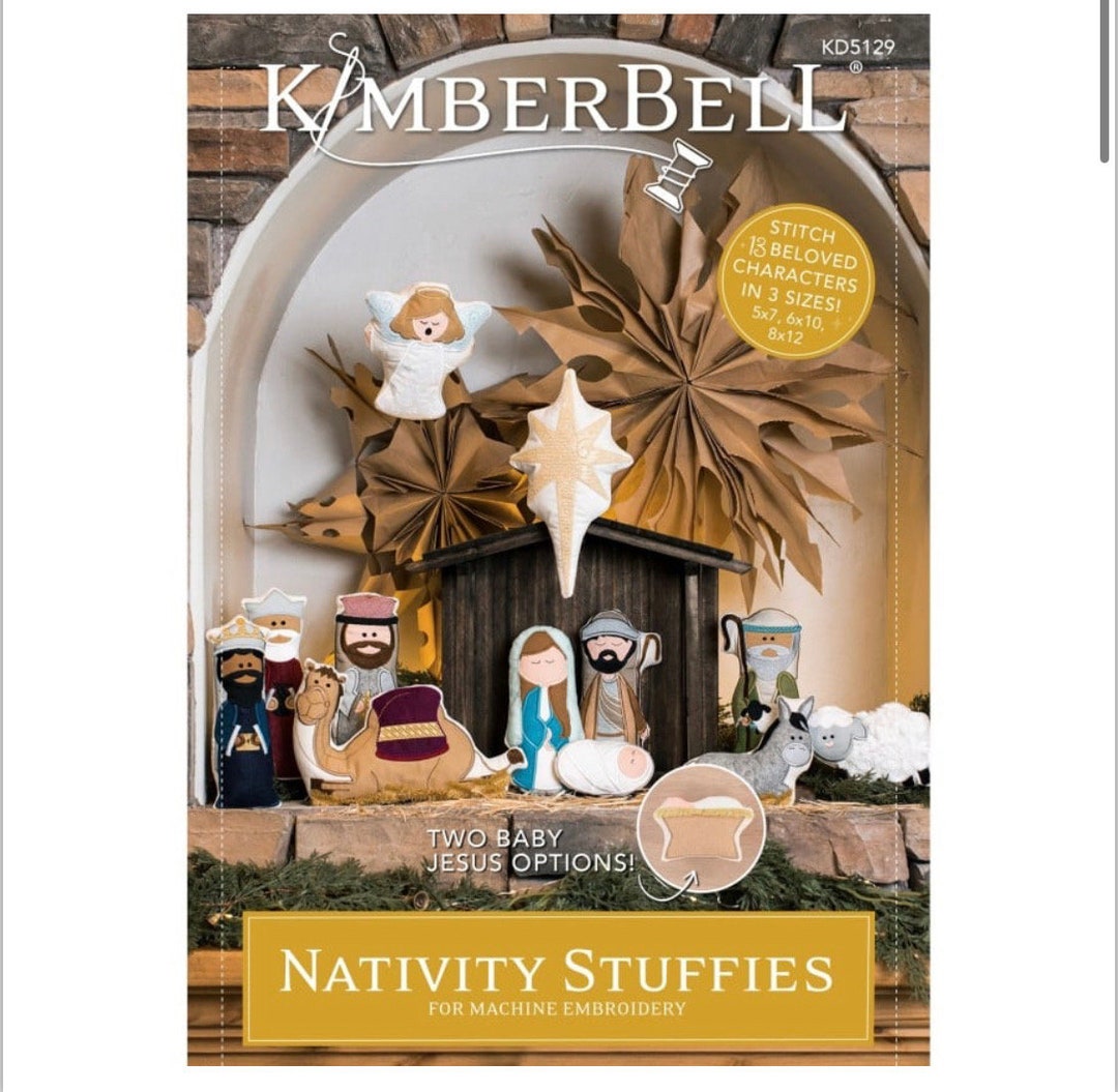 KID5129 Kimberbell Nativity Stuffies Embroidery CD Designers: Kim ...