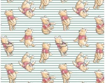 Winnie the Pooh Bear Togetherish Fabric 1/4 Yard, 1/2 Yard Fat Quarter ...