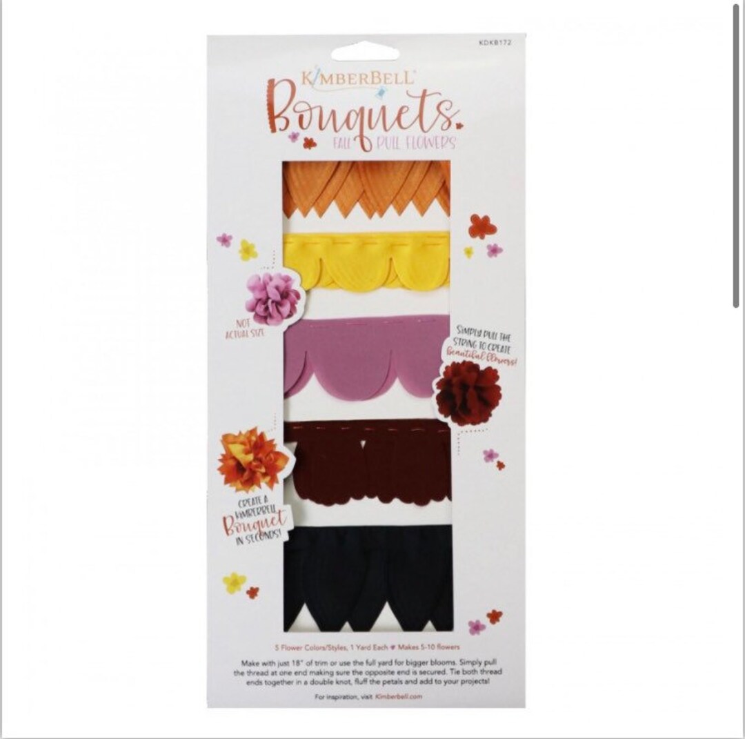 KIDKB172 Kimberbell Bouquets Designers: Kim Christopherson, Fall Pull ...