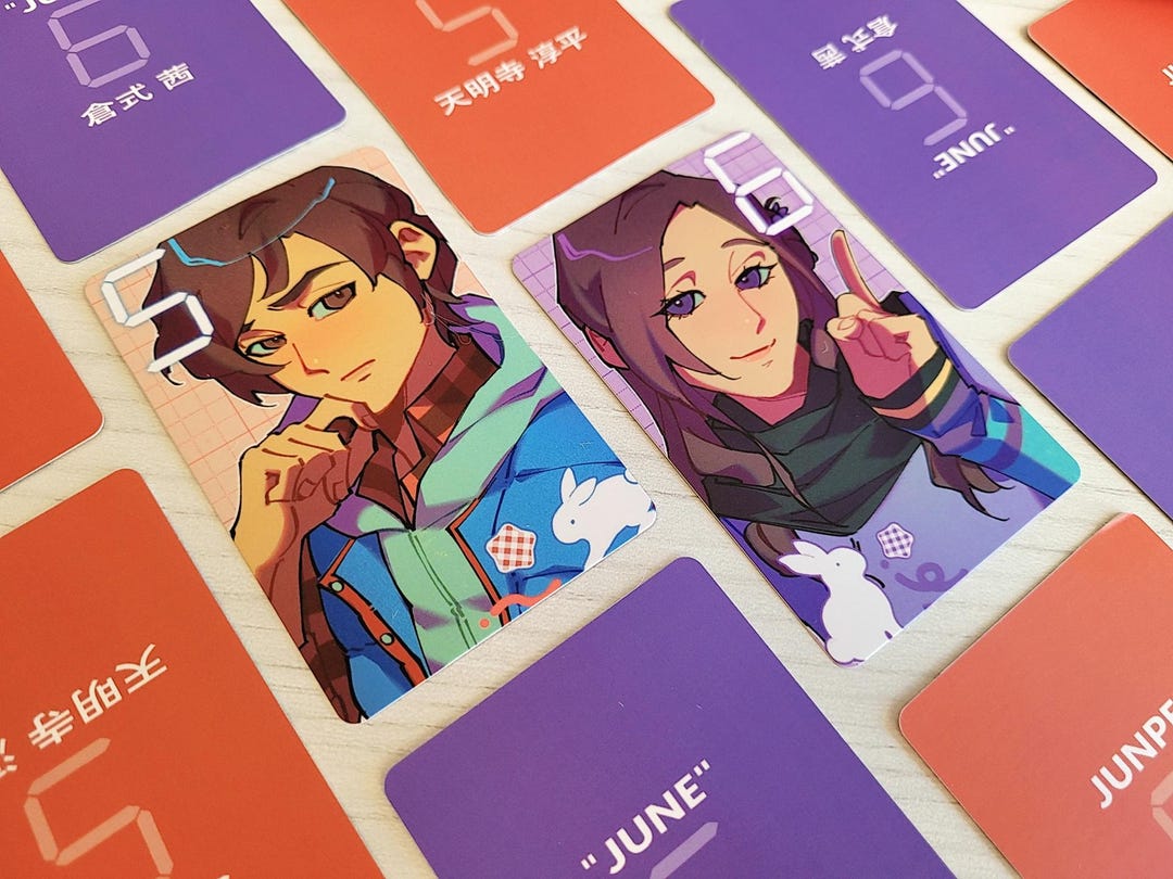 Zero Escape 999 Junpei + Akane Photocards - Etsy