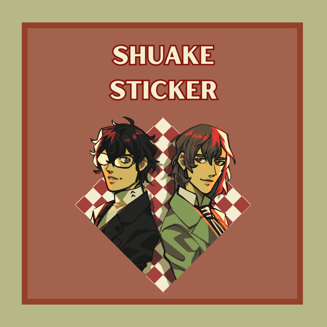 PRE-ORDER Persona 5 Shuake Sticker - Etsy