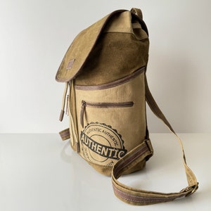 Durable and Handmade Waxed Canvas Authentic Explorer Backpack - Etsy