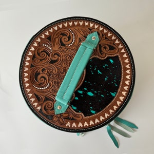 Elegant Handcrafted Turquoise Jewelry Travel Case - Etsy