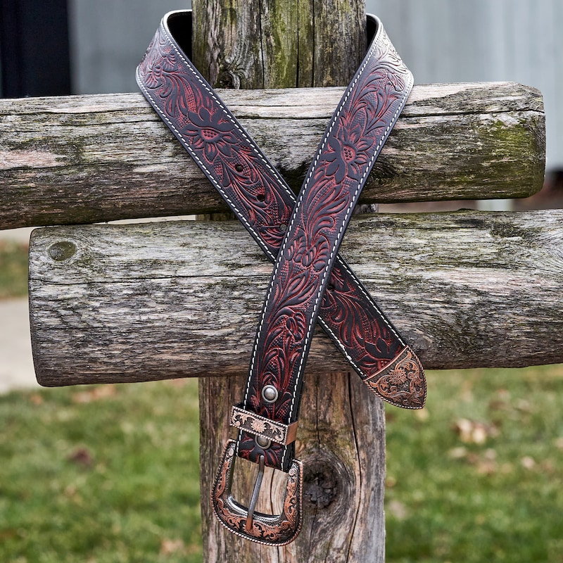 Custom Western Belt - Etsy