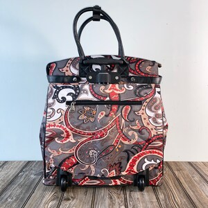 Women's Travel Rolling Weekender Duffle Bag | Etsy