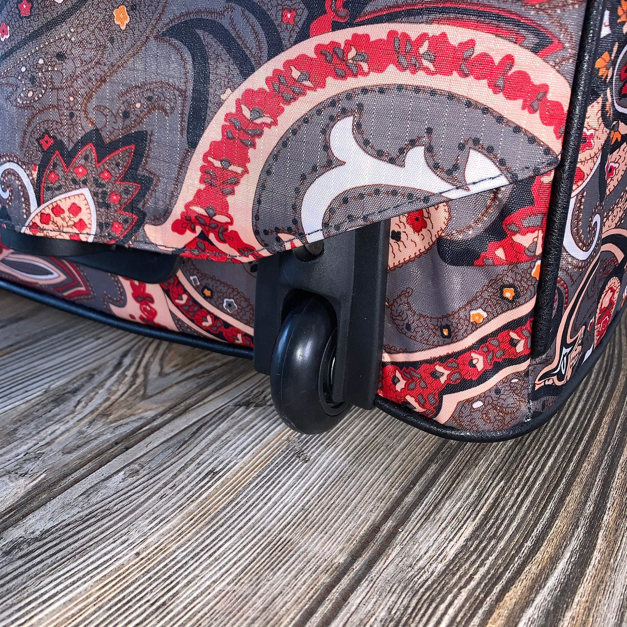 Women's Travel Rolling Weekender Duffle Bag | Etsy